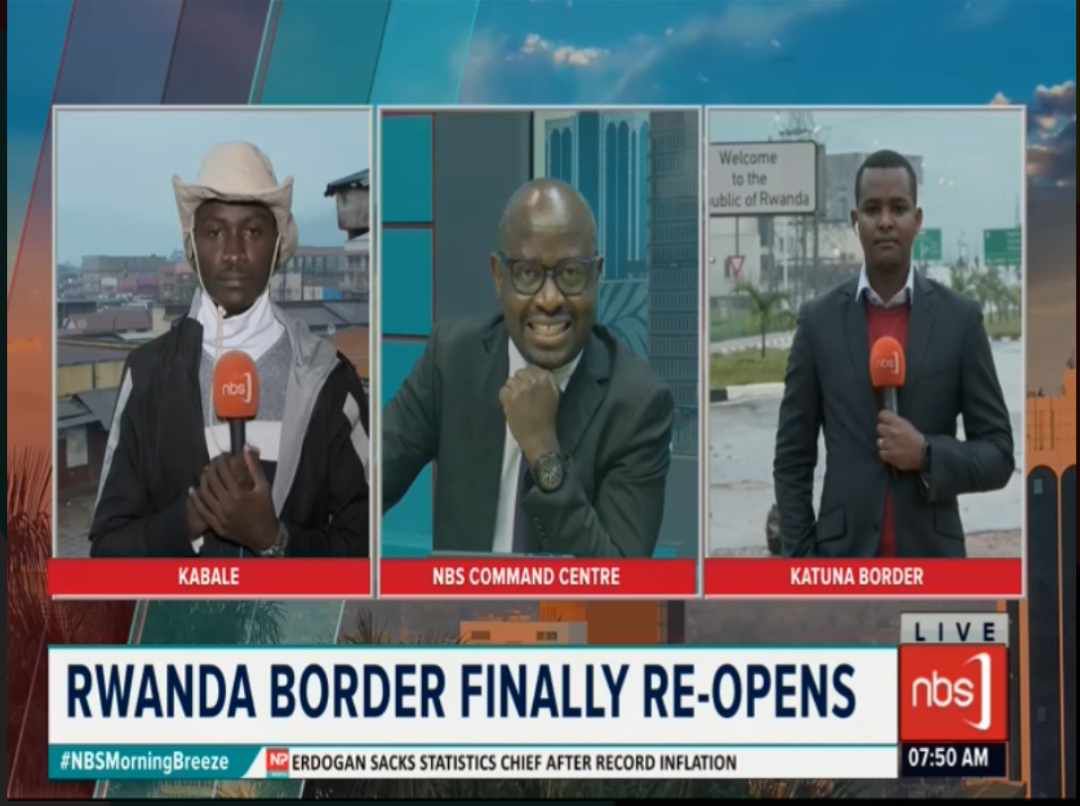 Katuna Border Reopens Live on NBS Television - Next Media