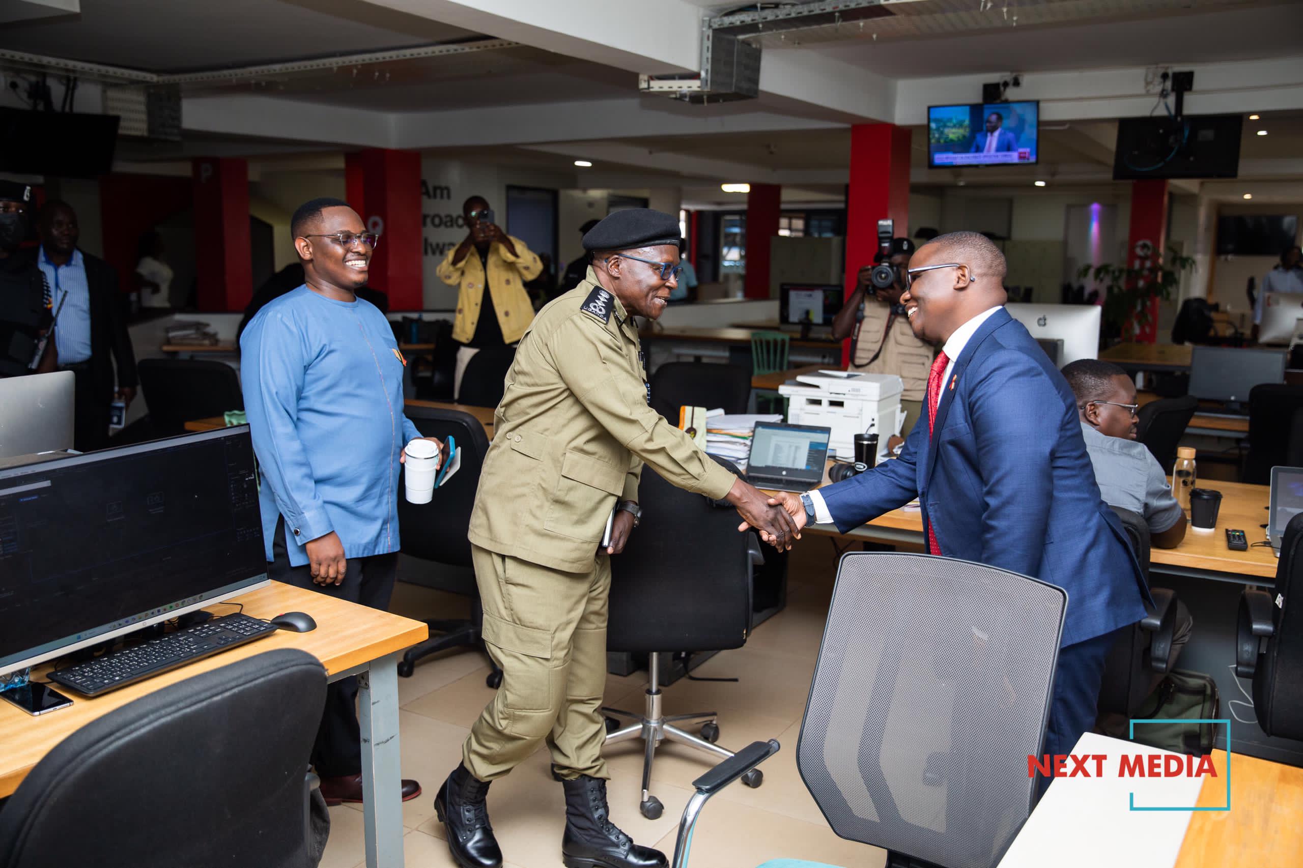 Next Media Hosts the Inspector General of Police - Next Media
