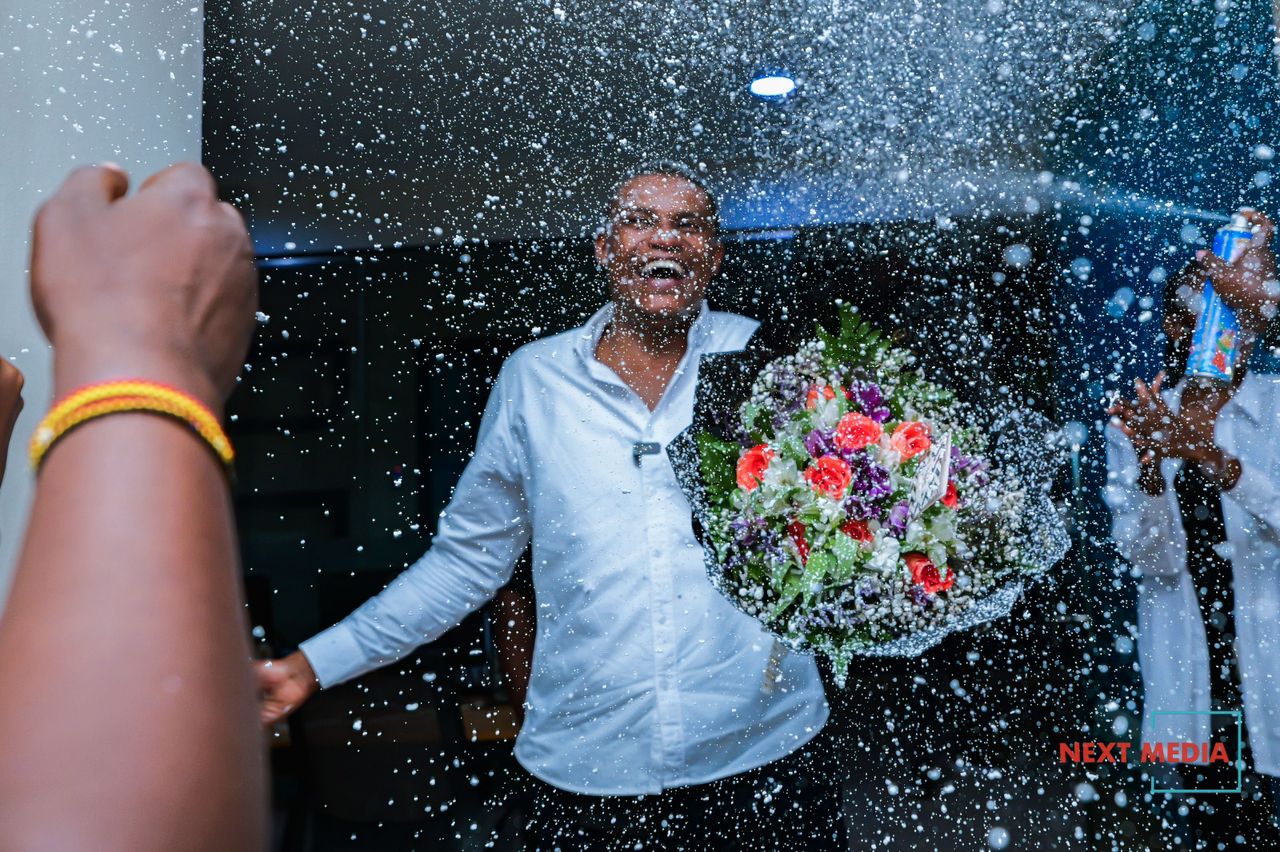 Next Media Warmly Welcomes Andrew Kabuura Home from UEFA Champions ...